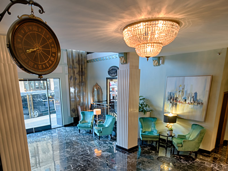 Photos of The Embassy Hotel in San Francisco. Official Website.