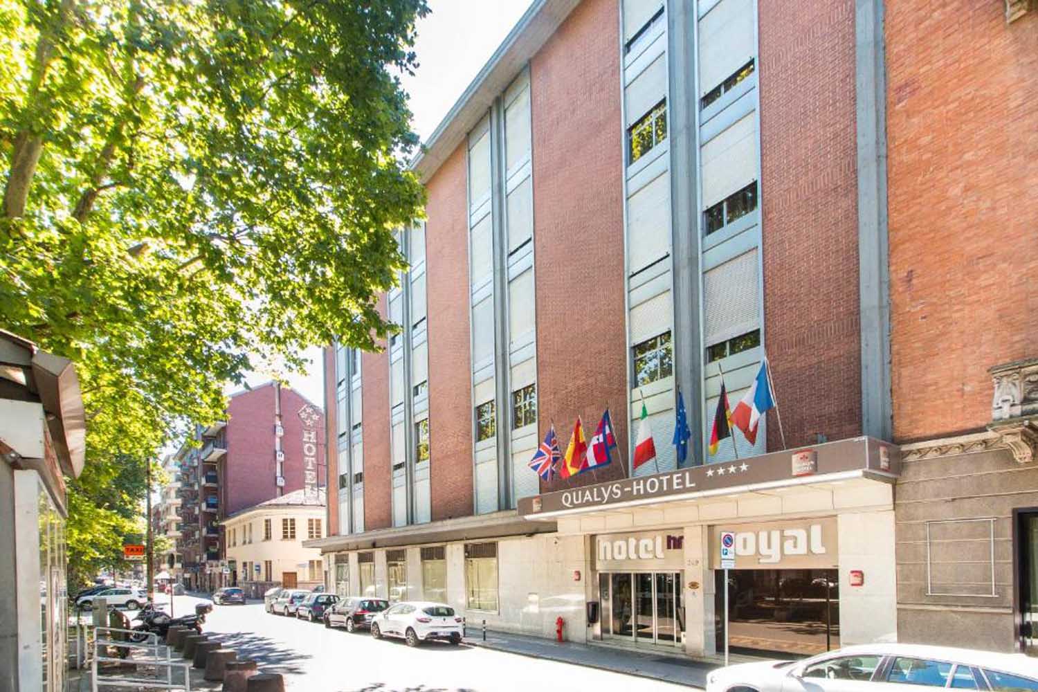 Galería del Hotel Royal Torino en Turín. Web Oficial.